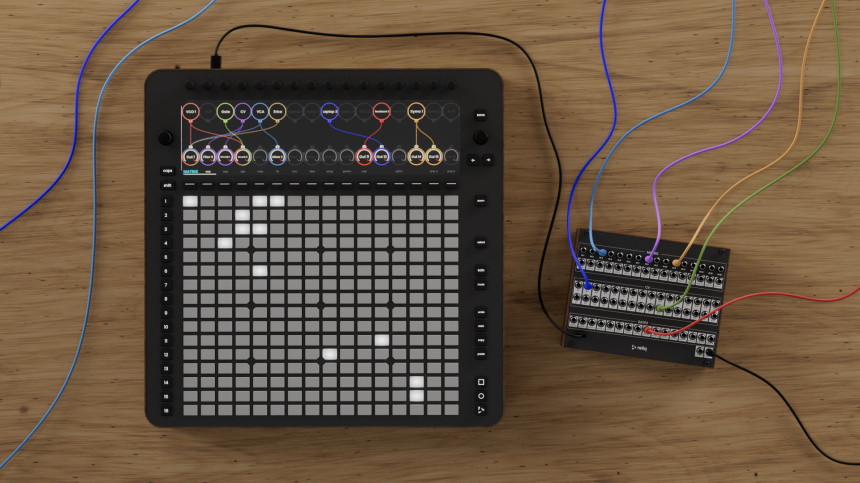 Reliq es un secuenciador de 16 pistas con controlador DAW y matriz de audio / CV / Gate | Hispasonic